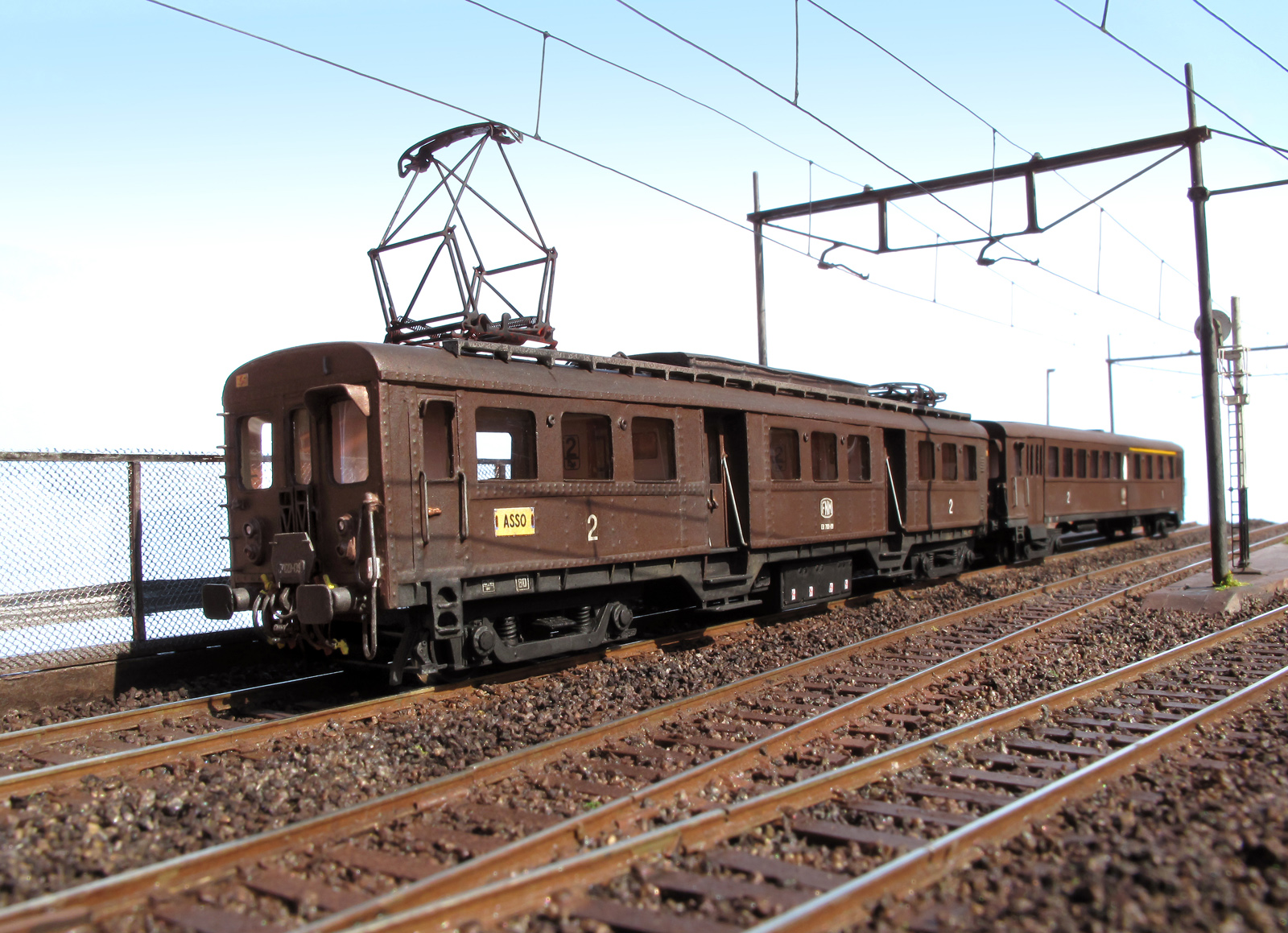 Elettromotrice EB 700 + rimorchio EAB 810 FNM