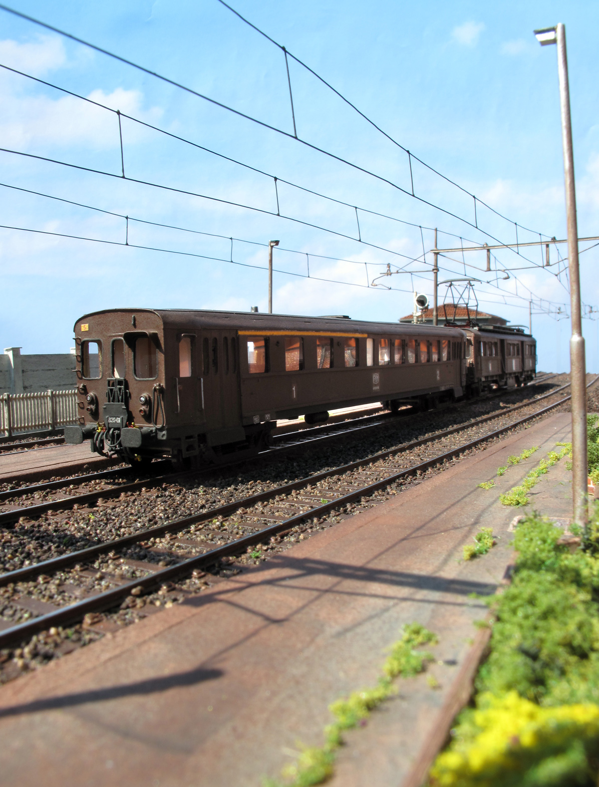 Elettromotrice EB 700 + rimorchio EAB 810 FNM